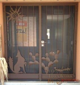 The #1 Tucson Security Doors & Security Screen Doors - Affordable Fence ...