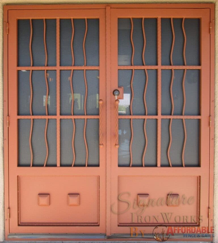 The #1 Tucson Security Doors & Security Screen Doors - Affordable Fence ...