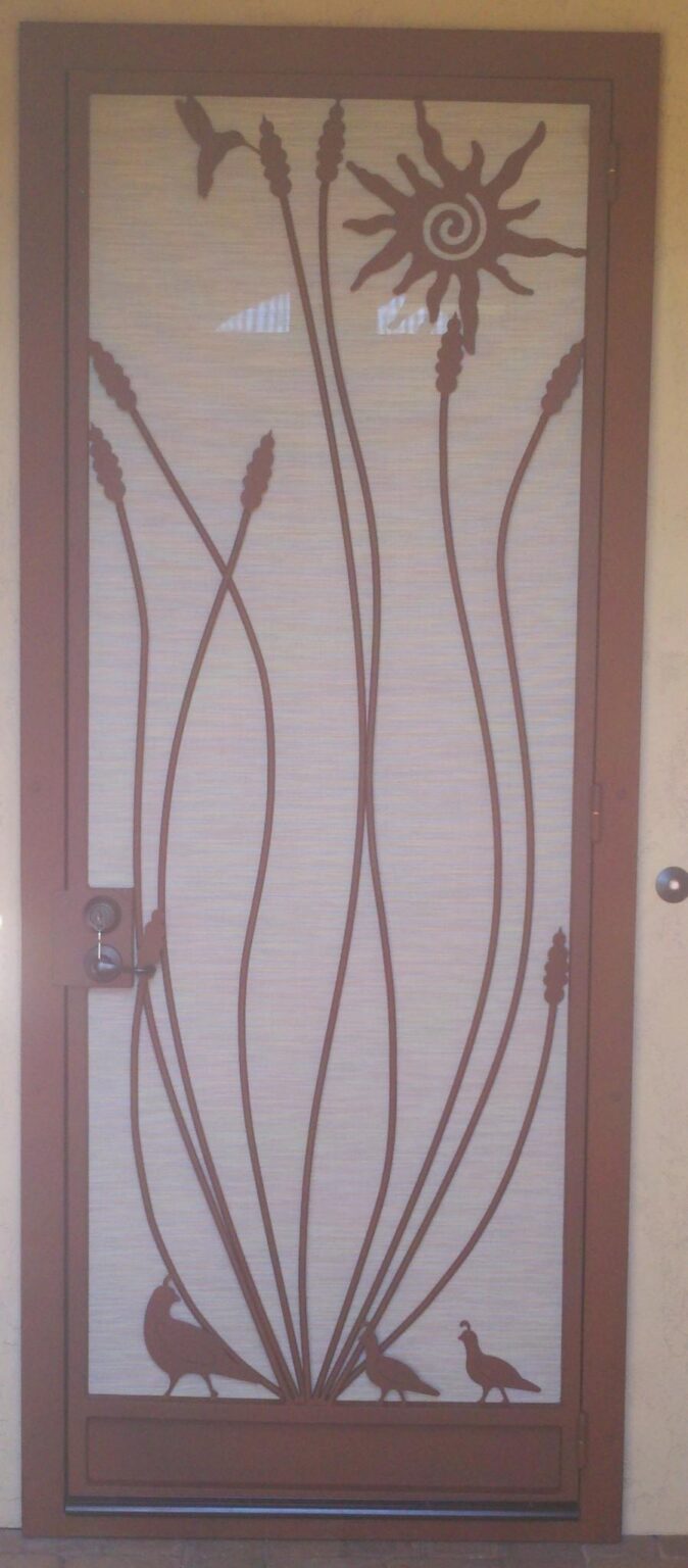 The #1 Tucson Security Doors & Security Screen Doors - Affordable Fence ...