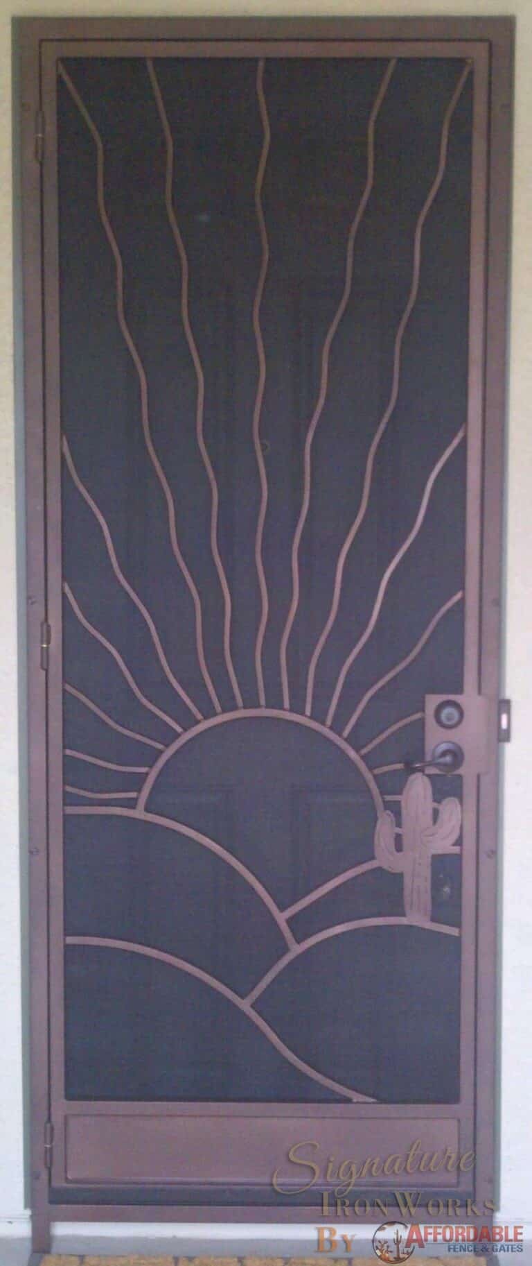 The #1 Tucson Security Doors & Security Screen Doors - Affordable Fence ...