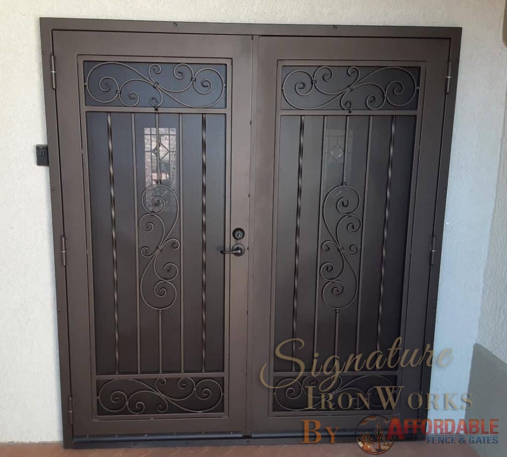 The #1 Tucson Security Doors & Security Screen Doors - Affordable Fence ...