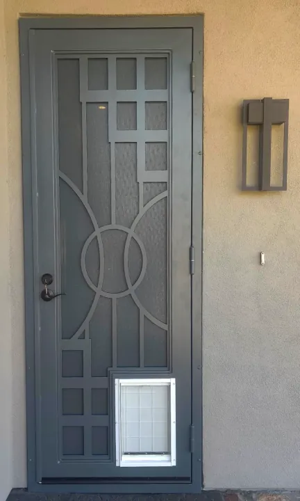 Southern Arizona Security Screen Door: Design and Installation
